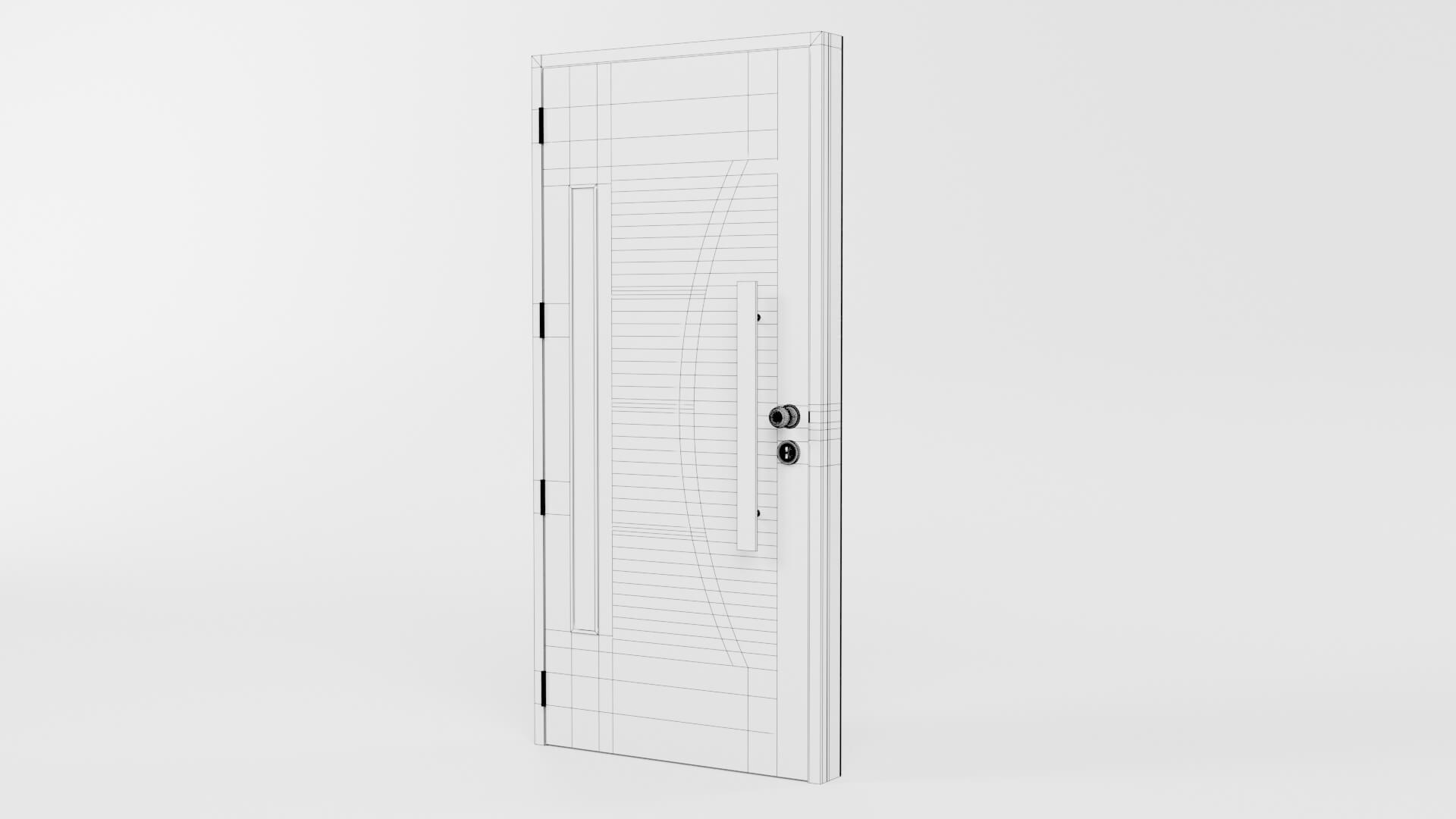 Door Design 58 - 3D Model by Speedup
