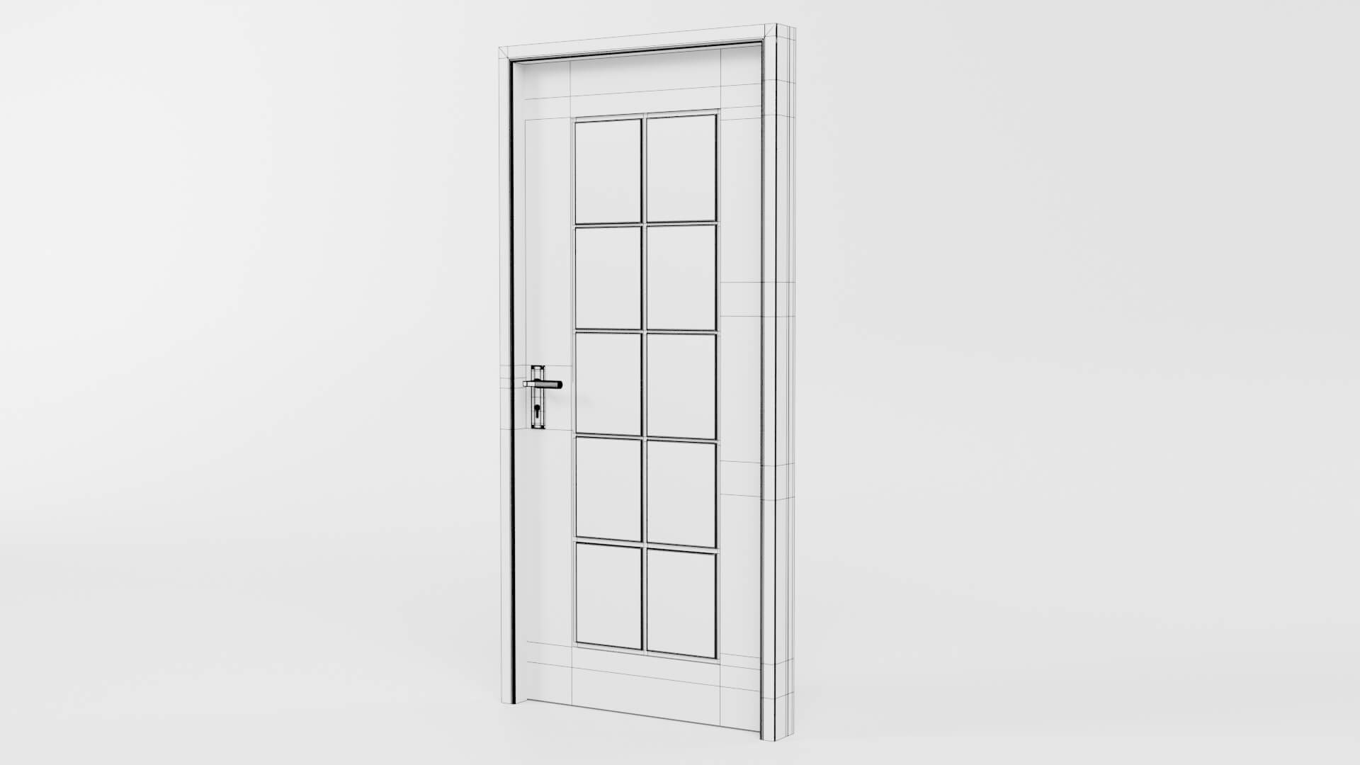 Door Design 62 - 3D Model by Speedup