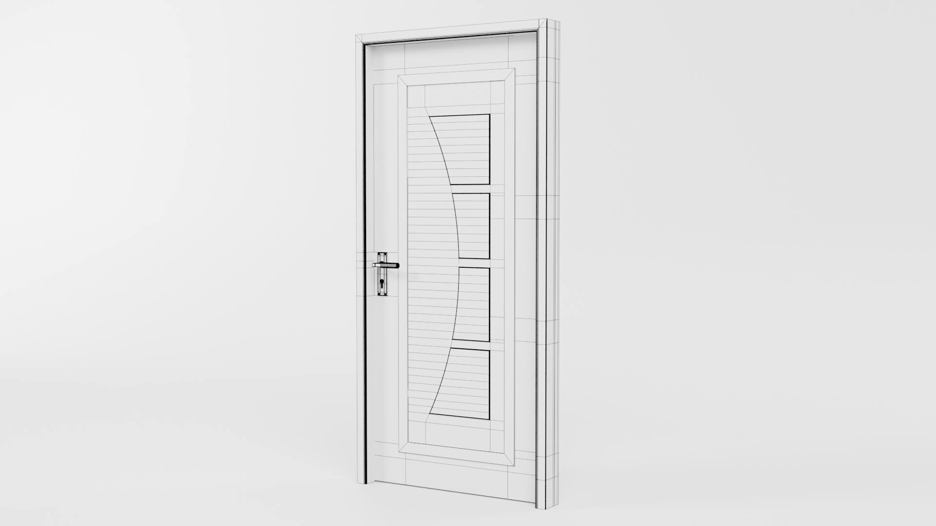 Door Design 63 - 3D Model by Speedup