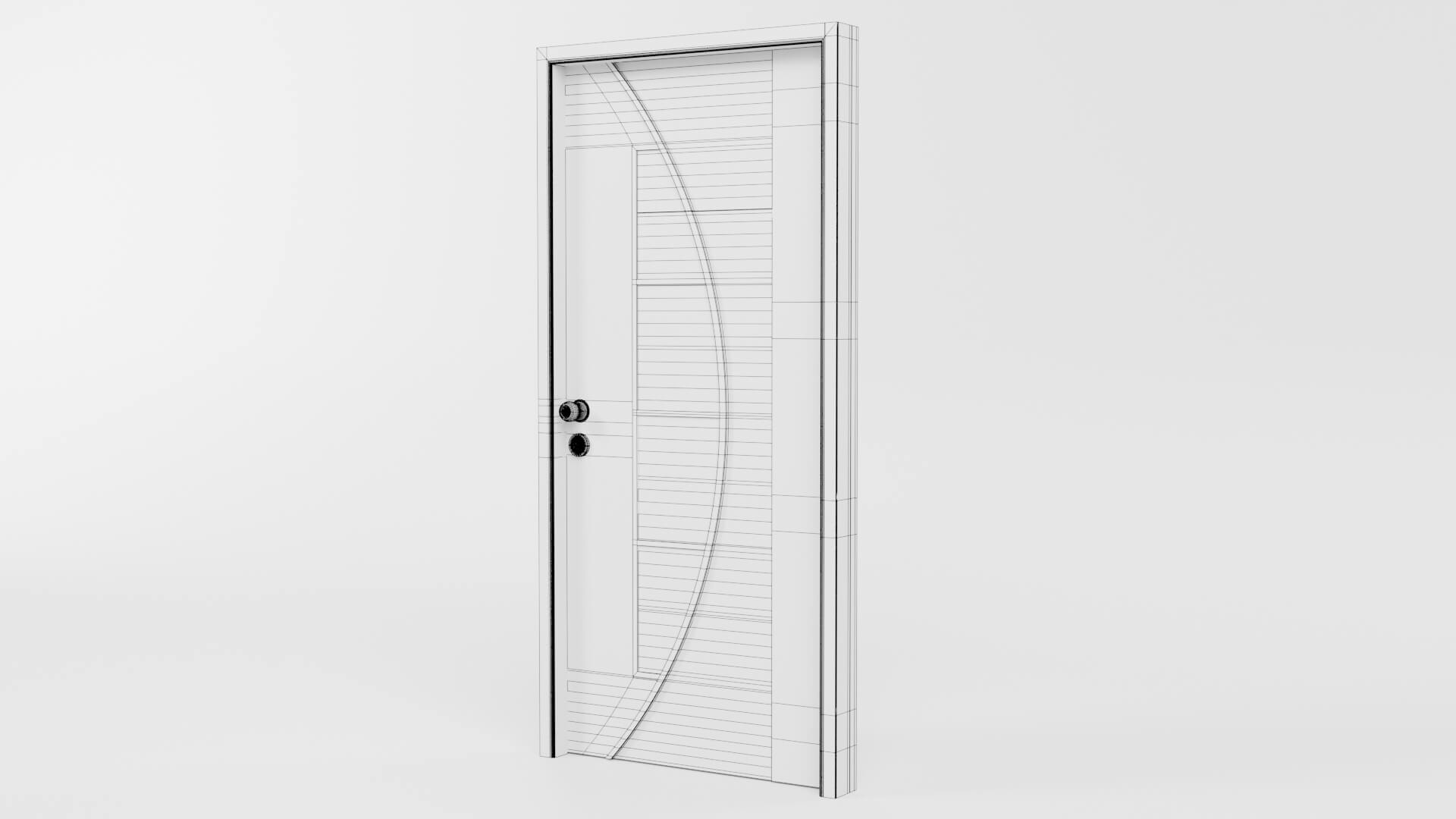 Door Design 65 - 3D Model by Speedup