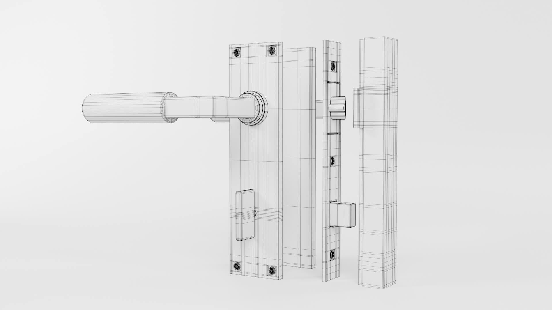 Door Design 65 - 3D Model by Speedup