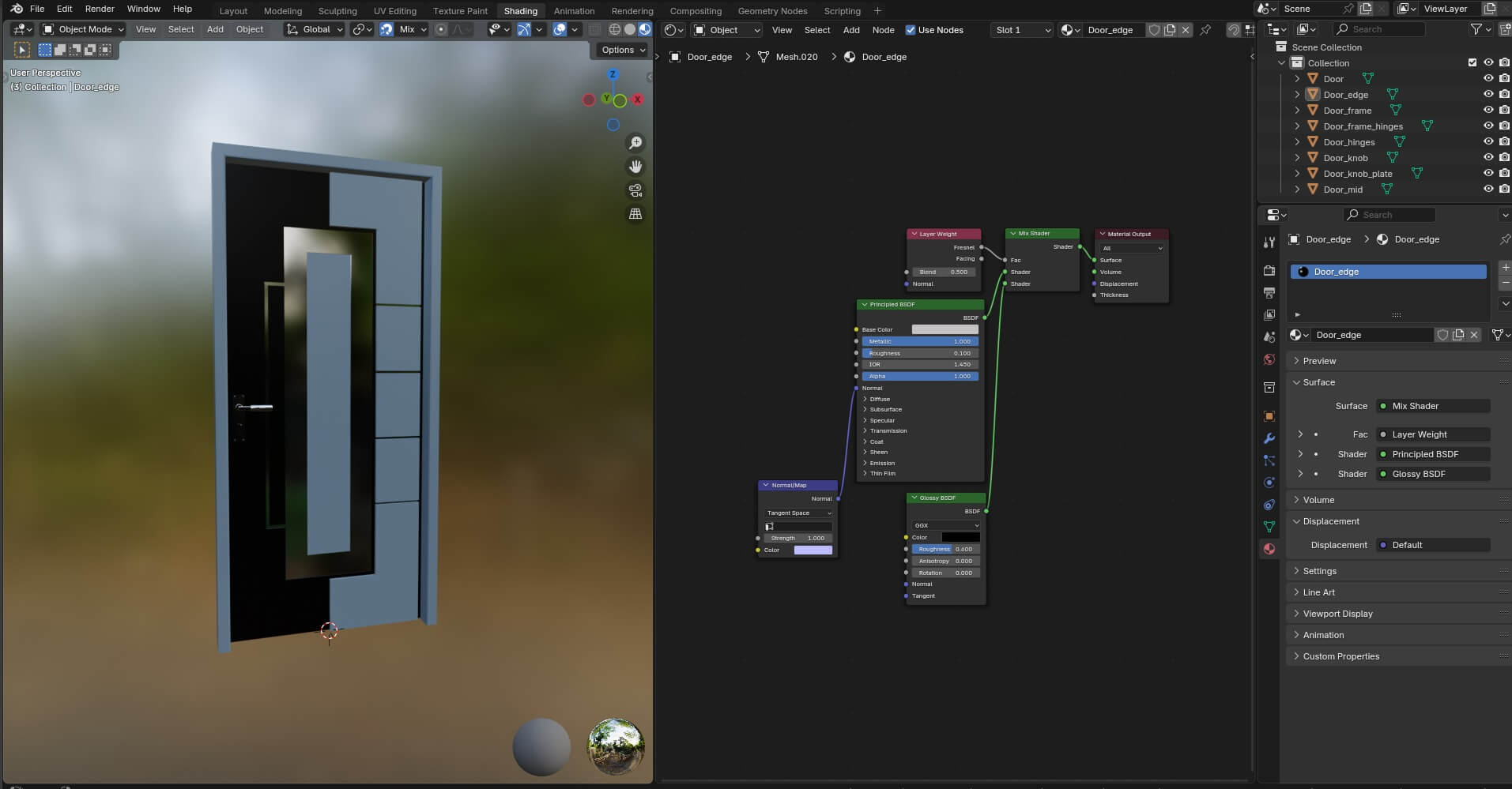 Door 3D Design RH66 by Speedup