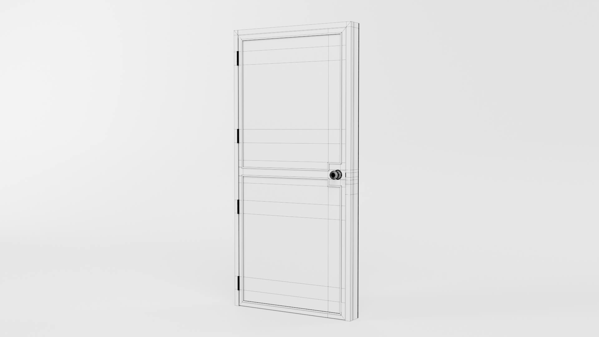 Door Design 08 - 3D Model by Speedup