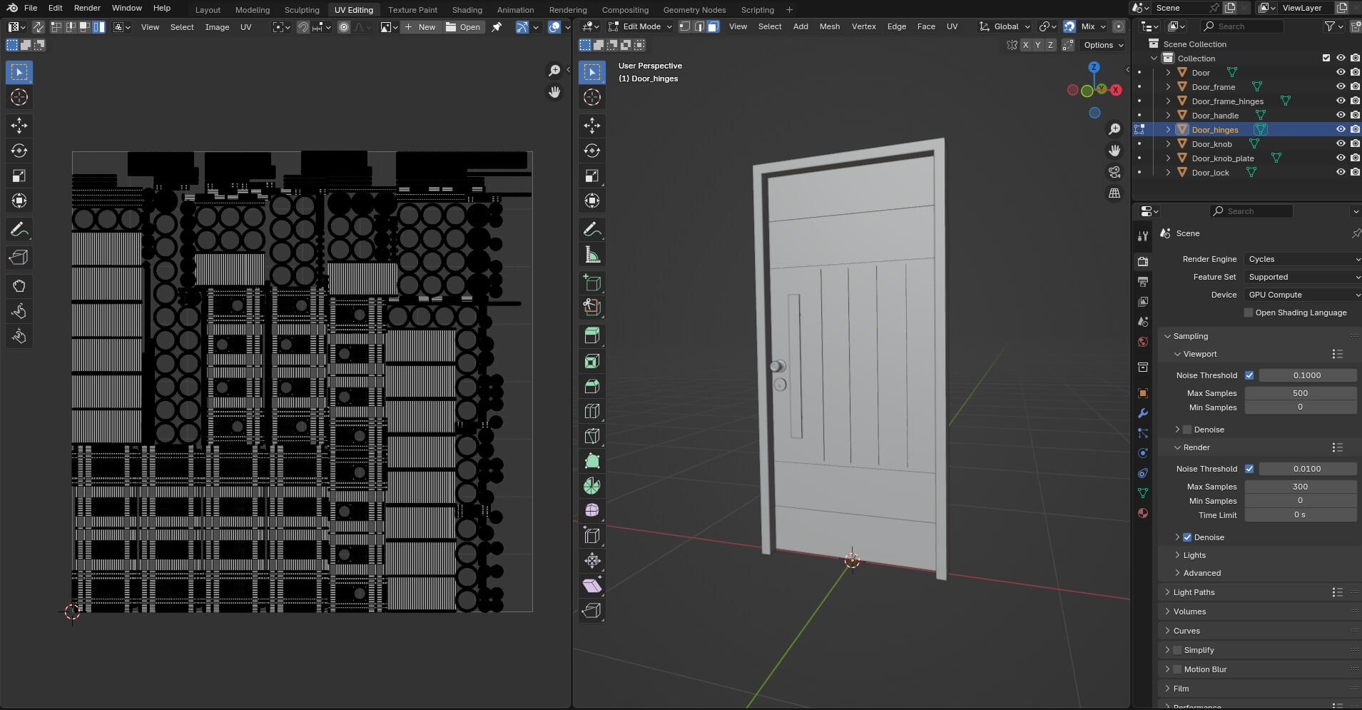 Door Design 83 - 3D Model by Speedup