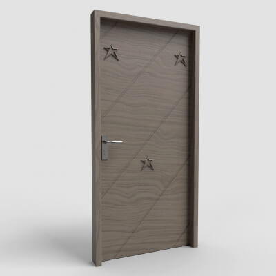 Door Design RH21C - 3D Model by Speedup