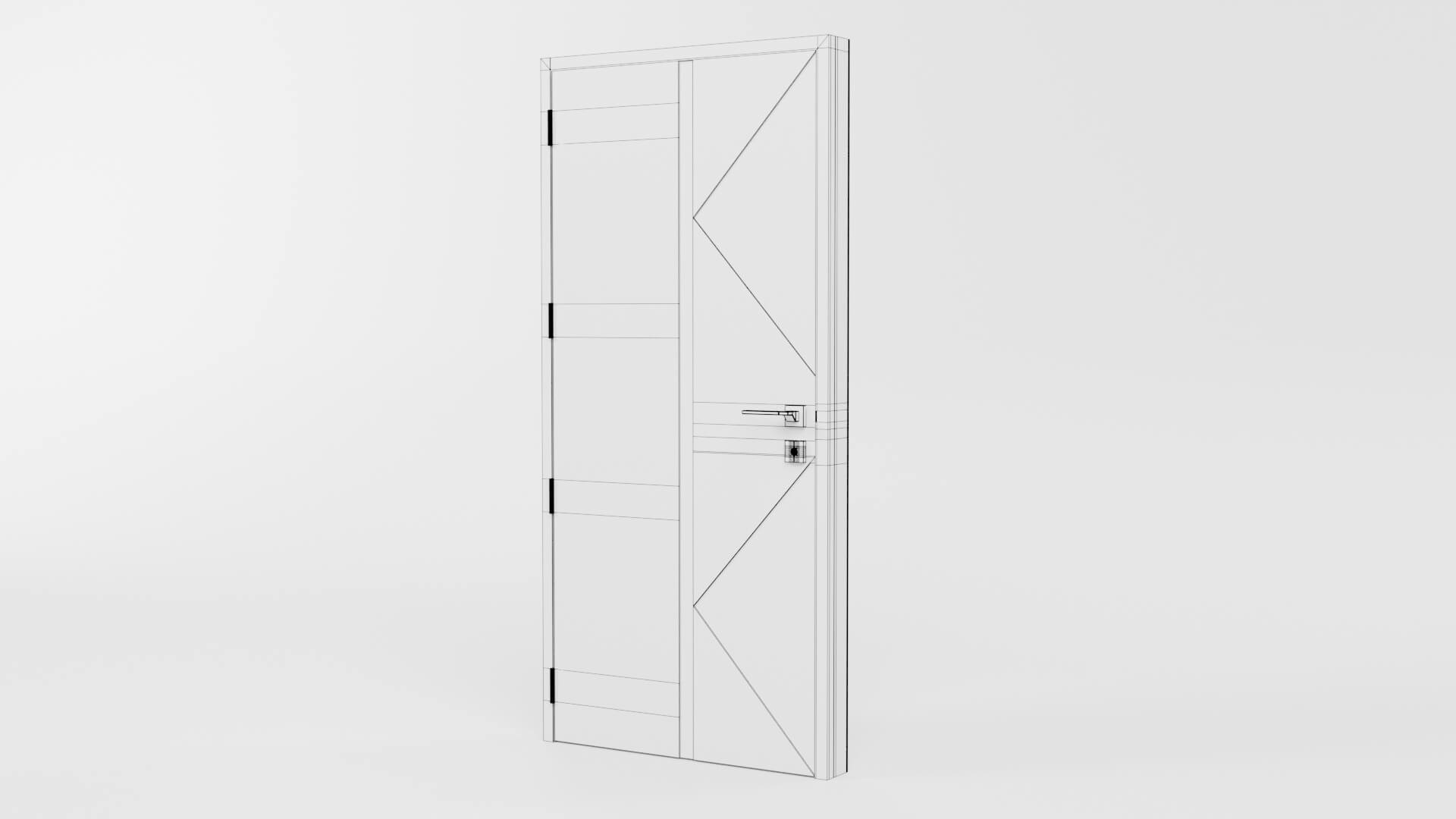 Door Design 84 - 3D Model by Speedup