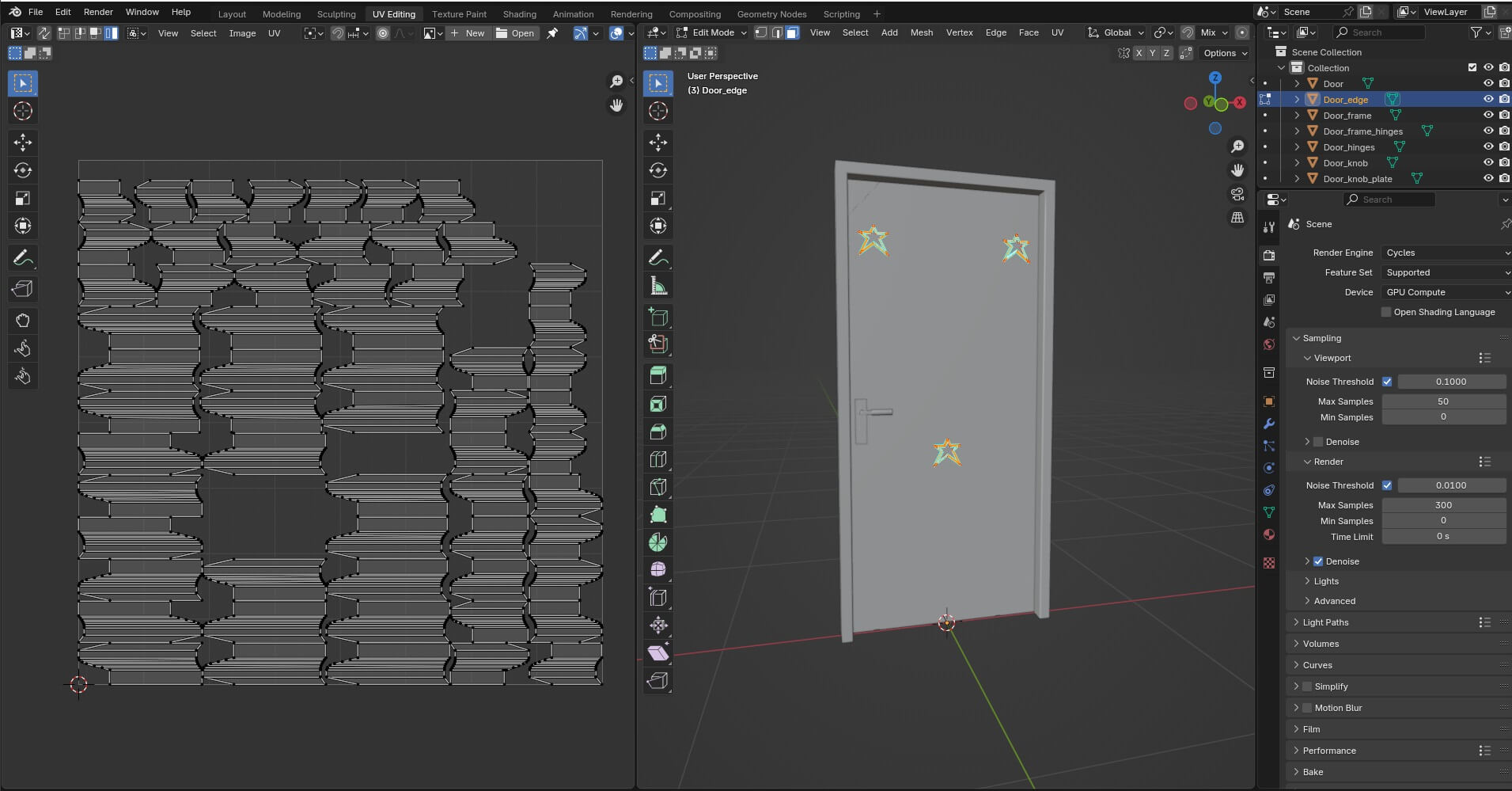 Door Design 84 - 3D Model by Speedup