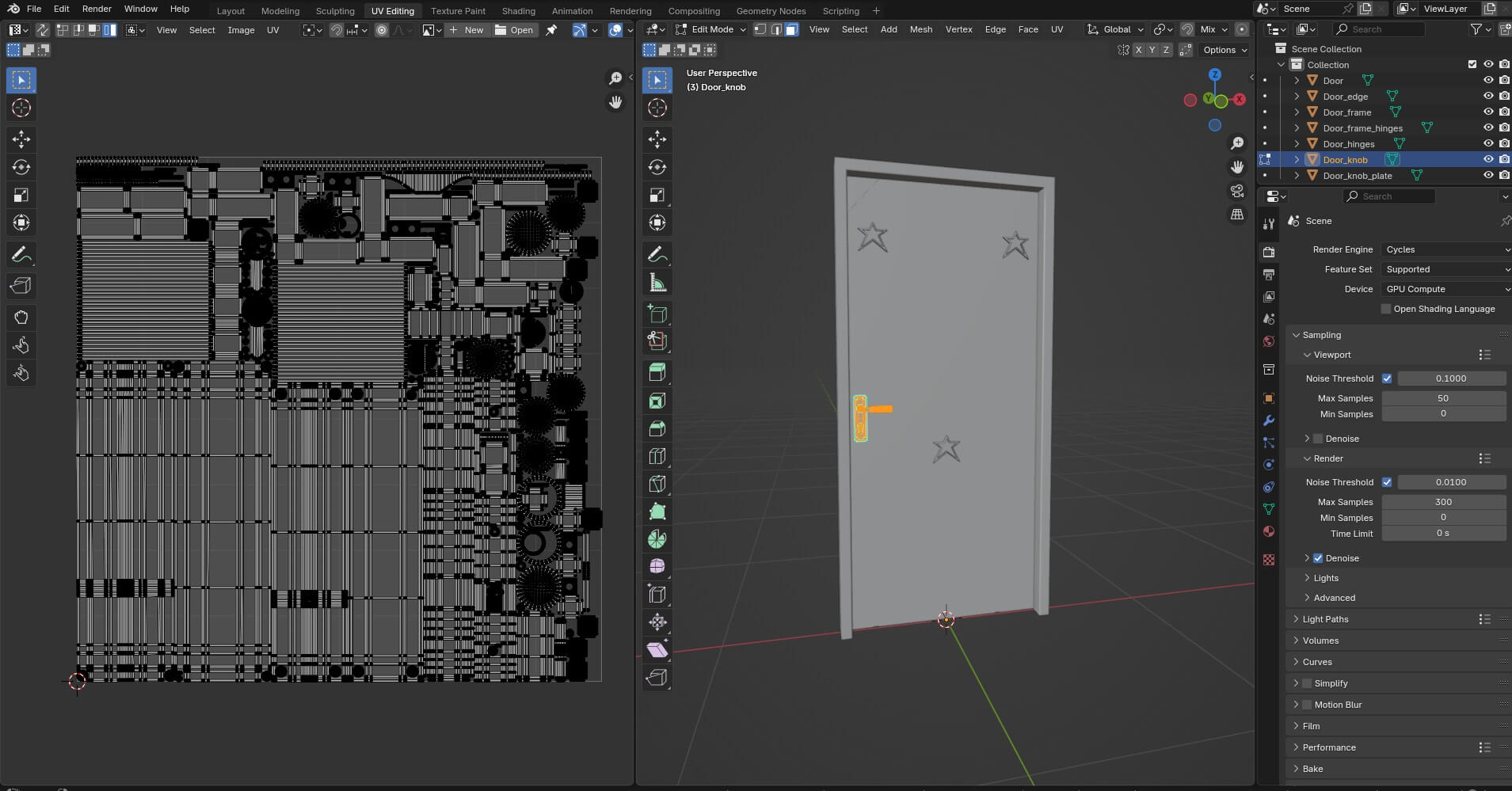 Door Design 84 - 3D Model by Speedup