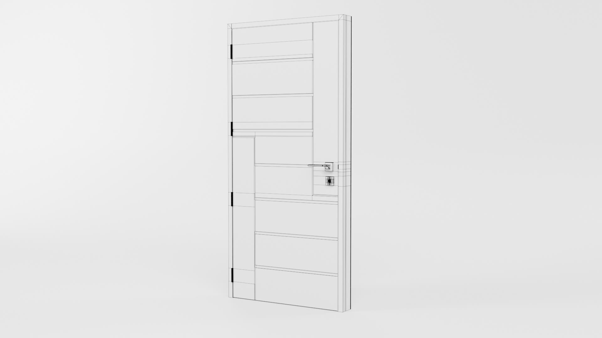 Door Design 86 - 3D Model by Speedup