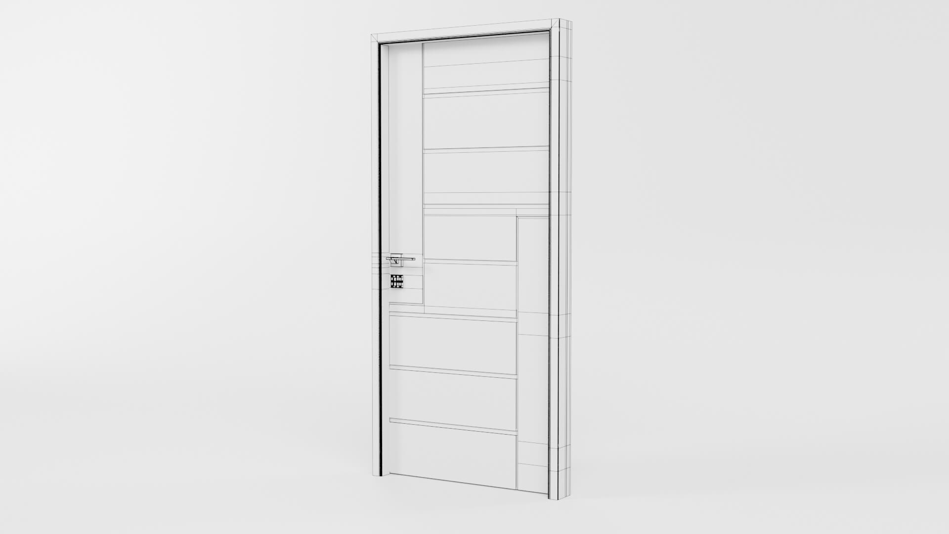 Door Design 87 - 3D Model by Speedup