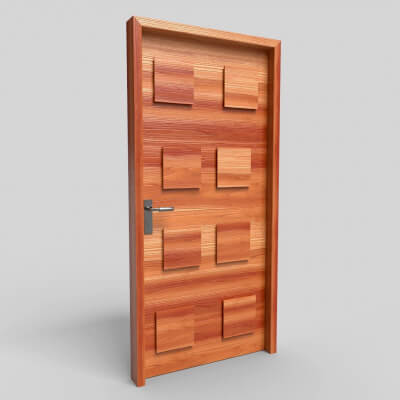 Door Design RH23D - 3D Model by Speedup