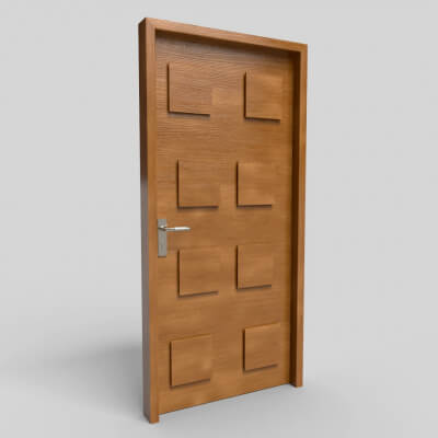 Door Design RH23E - 3D Model by Speedup