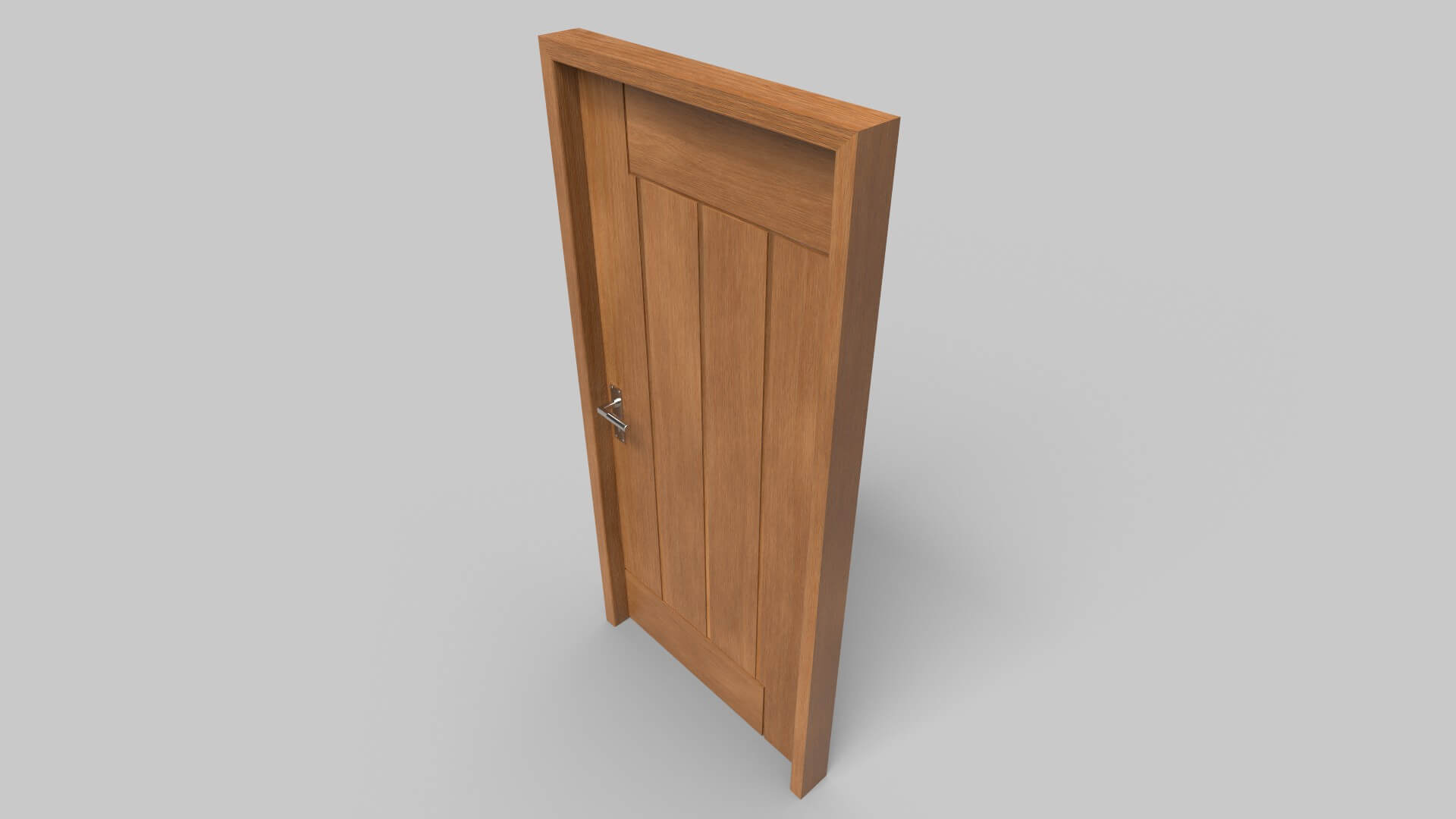 Door RH24 3D Model by Speedup