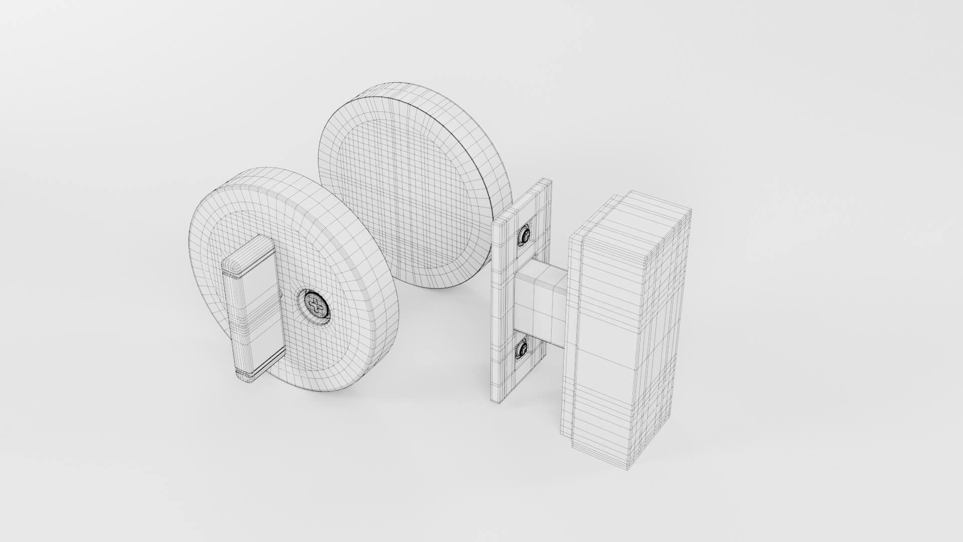 Door RH26 3D Model by Speedup