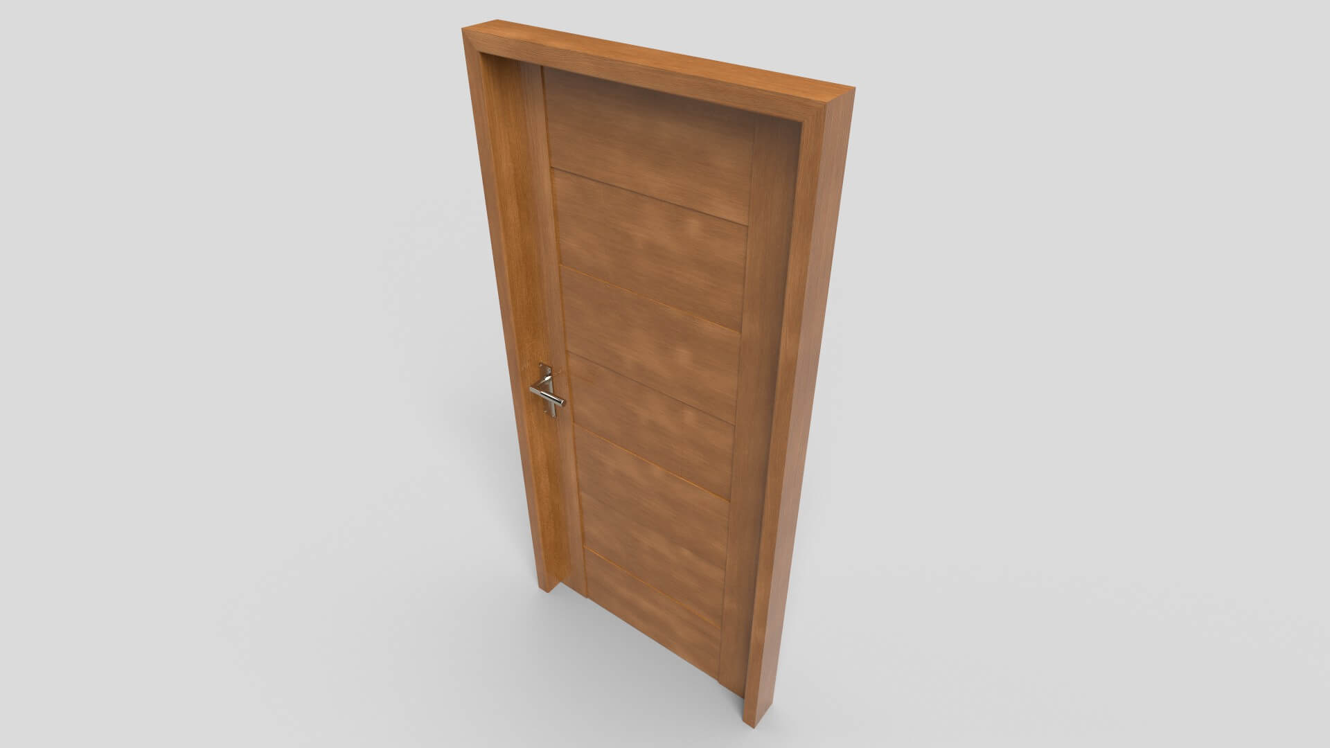 Door RH33 3D Model by Speedup