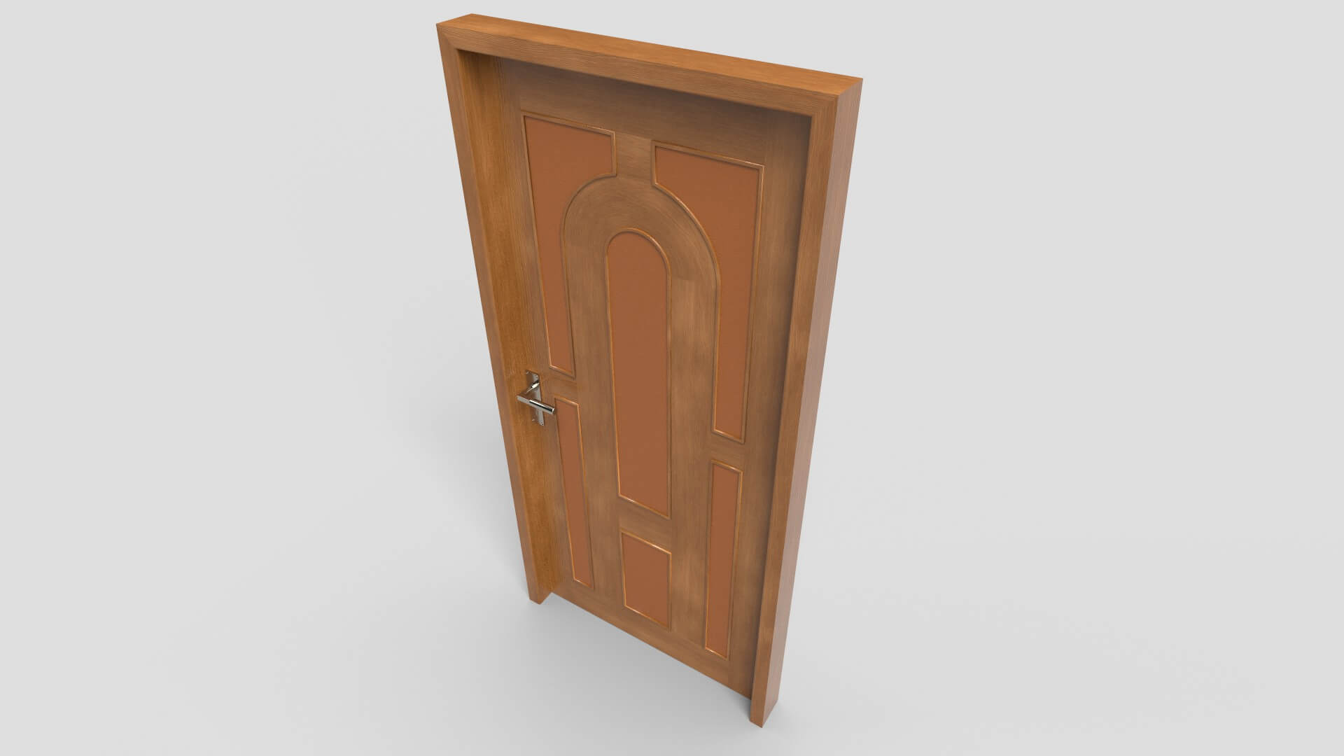 Door RH39 3D Model by Speedup