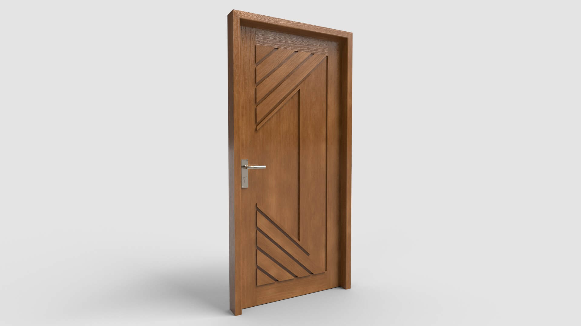 Door RH80 3D Model by Speedup