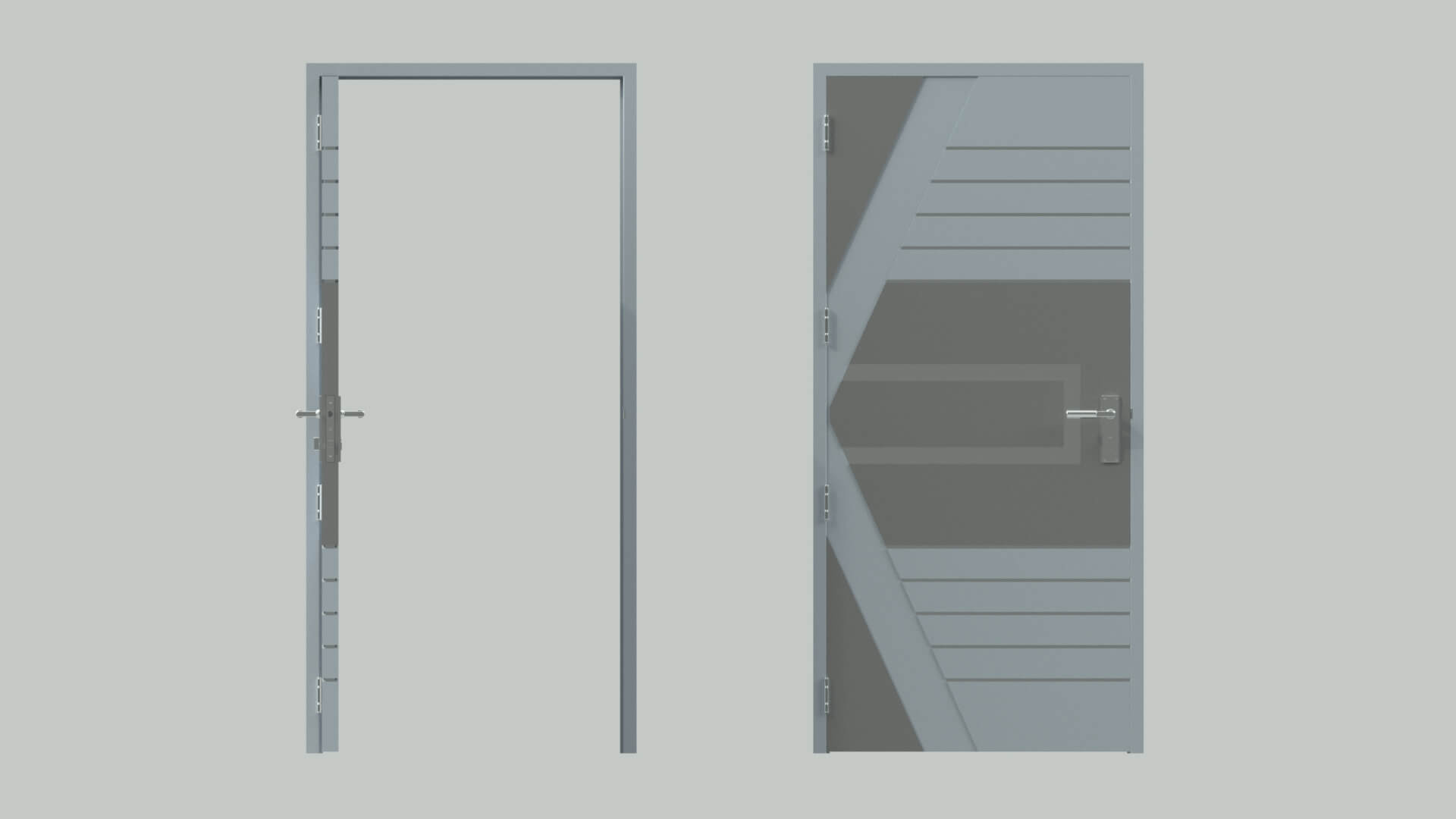 Door Sets 17 3D Model by Speedup