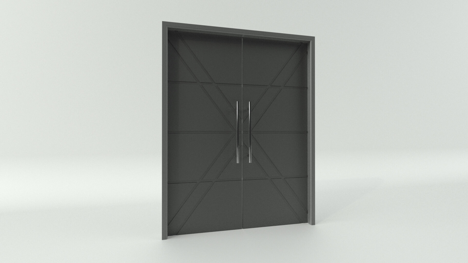 Door Sets 02 3D Model by Speedup