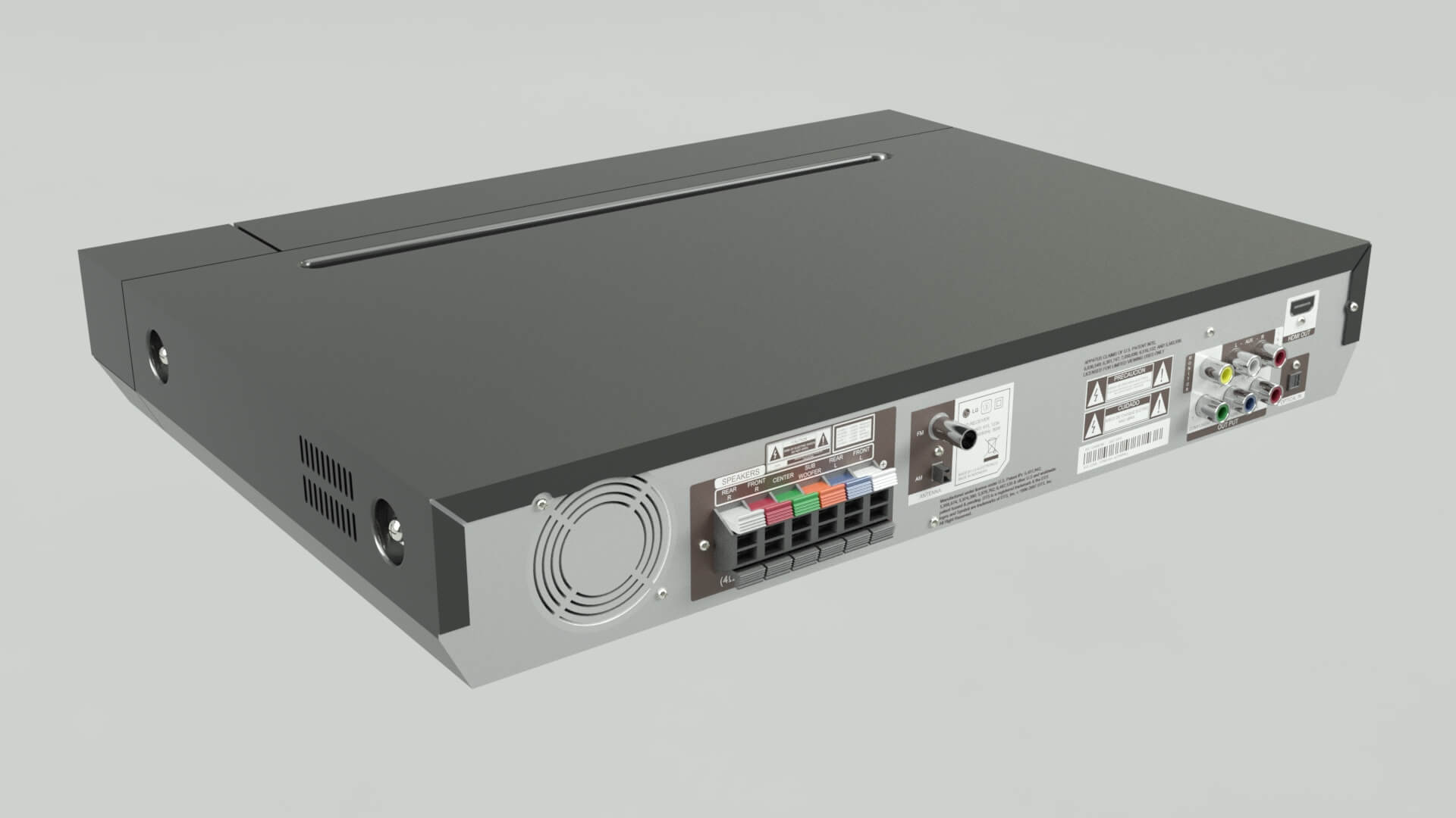 DVD Player A1 - 3D Model by Speedup