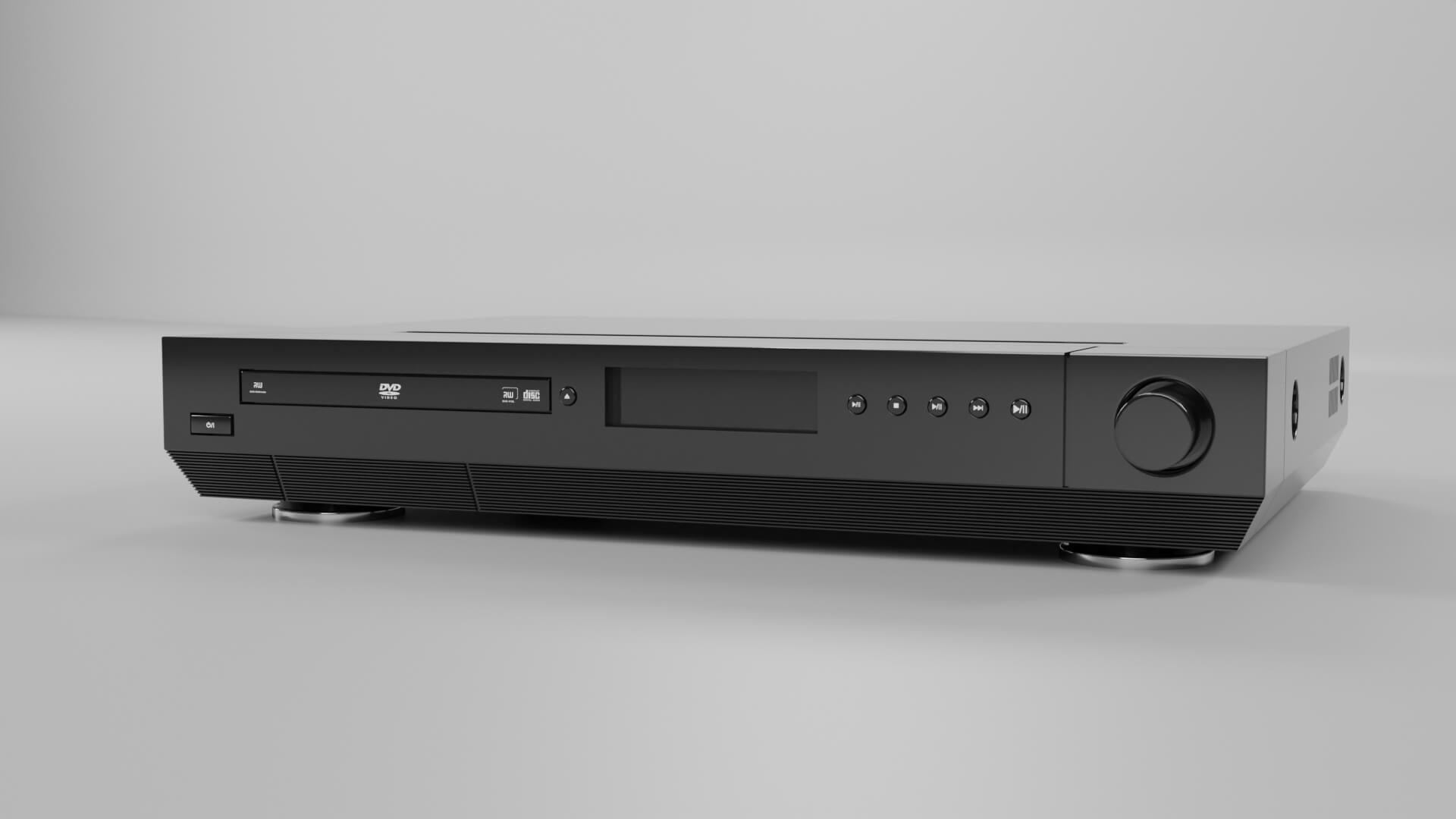 DVD Player N1 - 3D Model by Speedup