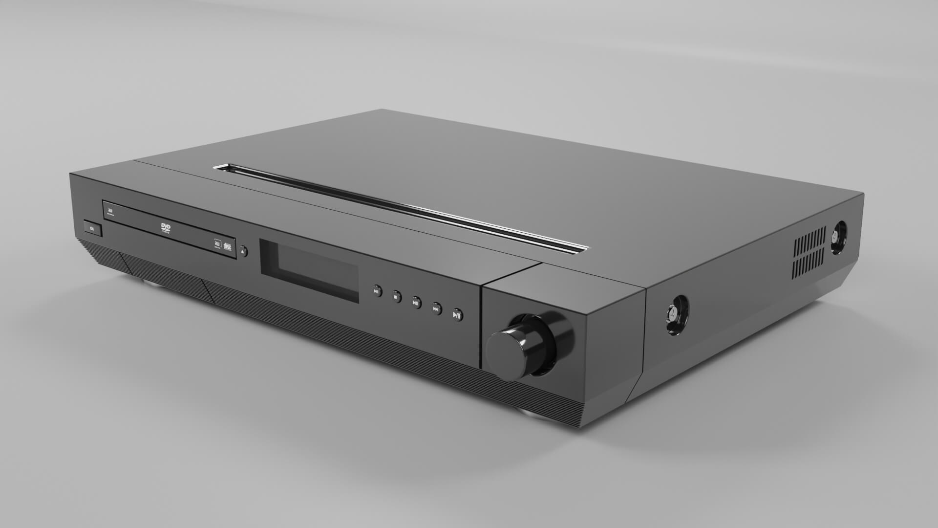 DVD Player N1 - 3D Model by Speedup