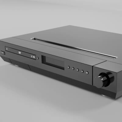 DVD Player N1 - 3D Model by Speedup