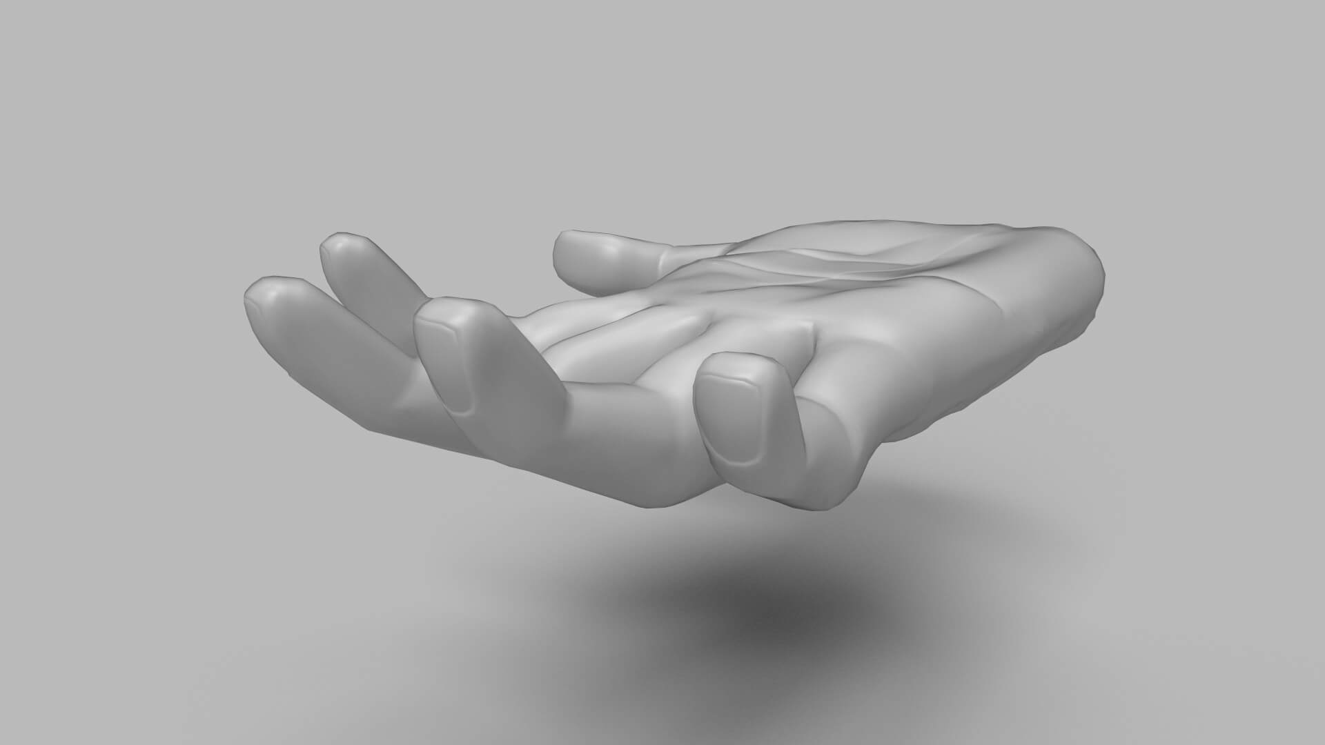 Hand RH1 3D Model by Speedup