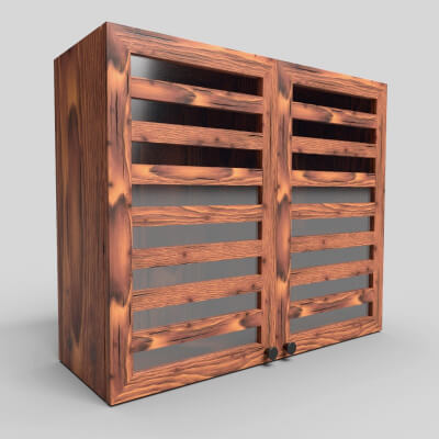 Kitchen Cabinet RH45 - 3D Model by Speedup