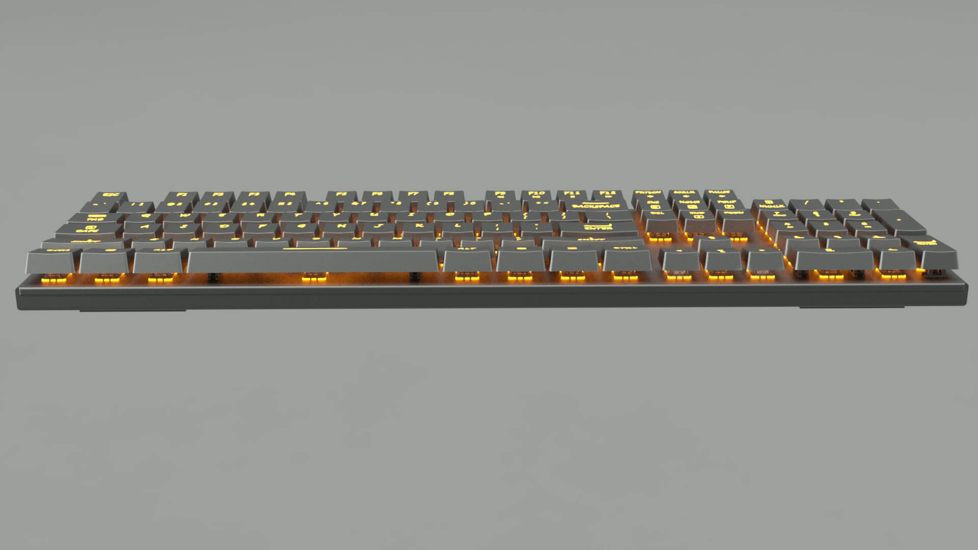 Mechanical Keyboard A1 - 3D Model by Speedup