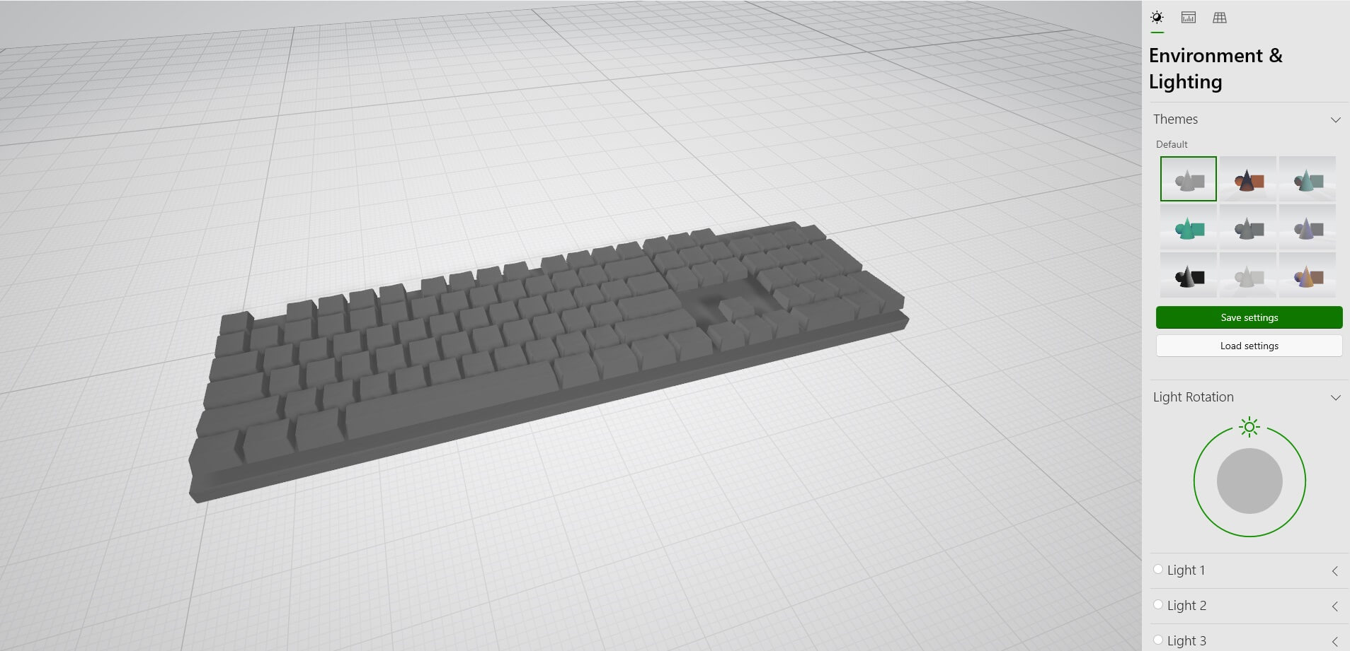 Mechanical Keyboard A1 - 3D Model by Speedup