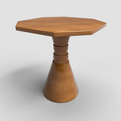 Octagon Table RH16 - 3D Model by Speedup