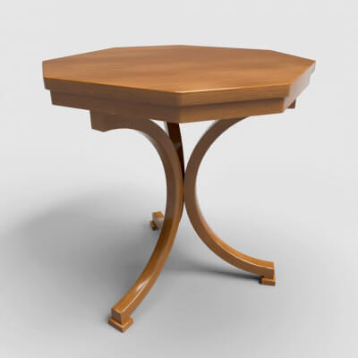 Octagon Table RH26 - 3D Model by Speedup
