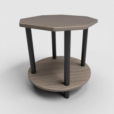 Octagon Table RH58 - 3D Model by Speedup
