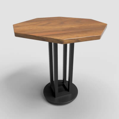 Octagon Table RH88 - 3D Model by Speedup