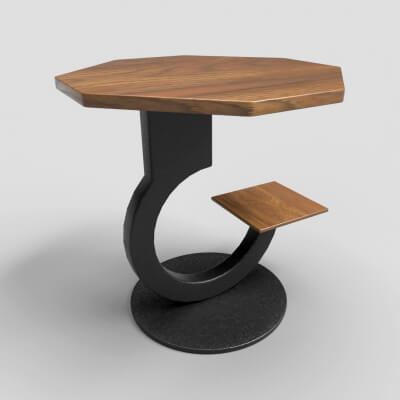 Octagon Table RH97 - 3D Model by Speedup