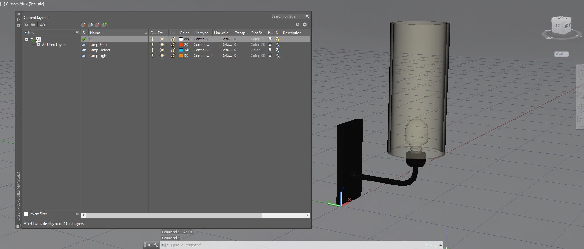 Outdoor Lamp A1 - Free 3D Model by Speedup