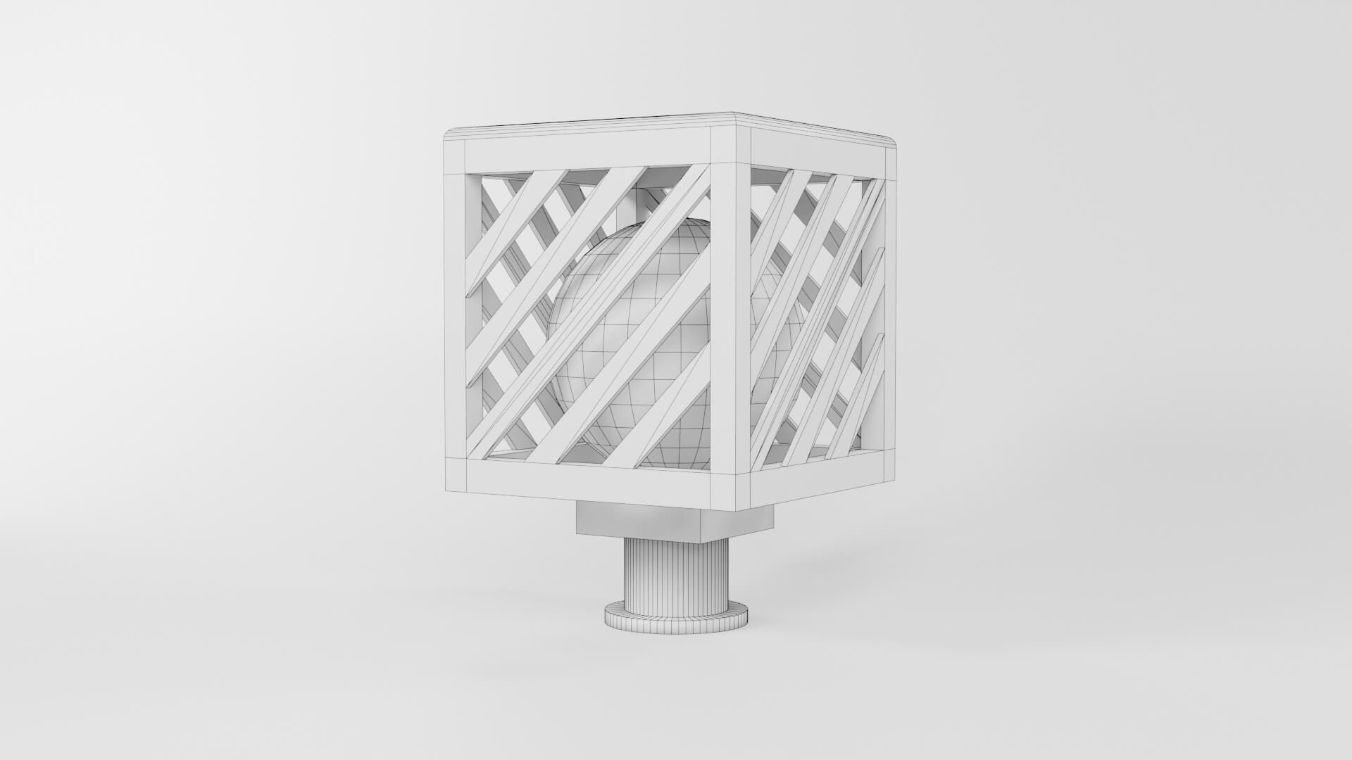 Outdoor Lamp RH2 - Free 3D Model by Speedup