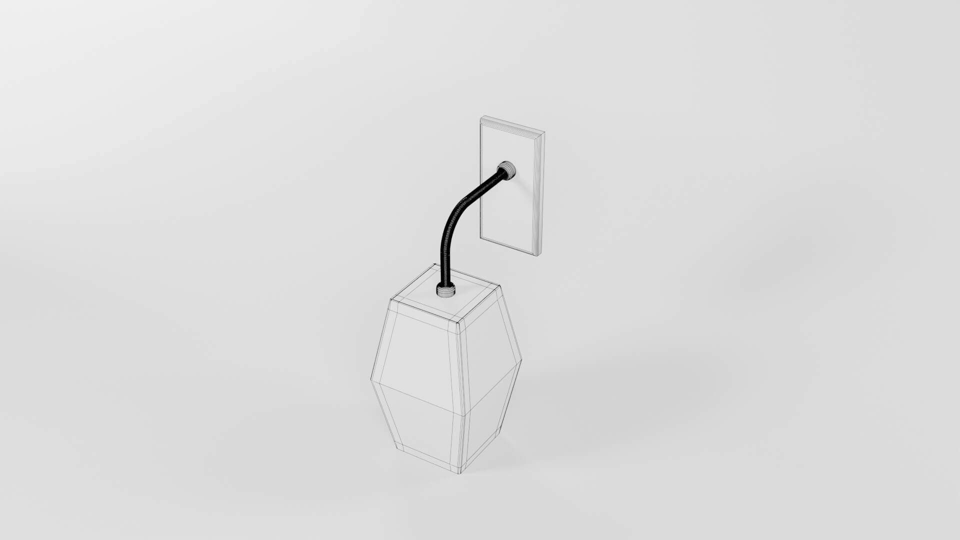 Outdoor Lamp RH3 - Free 3D Model by Speedup