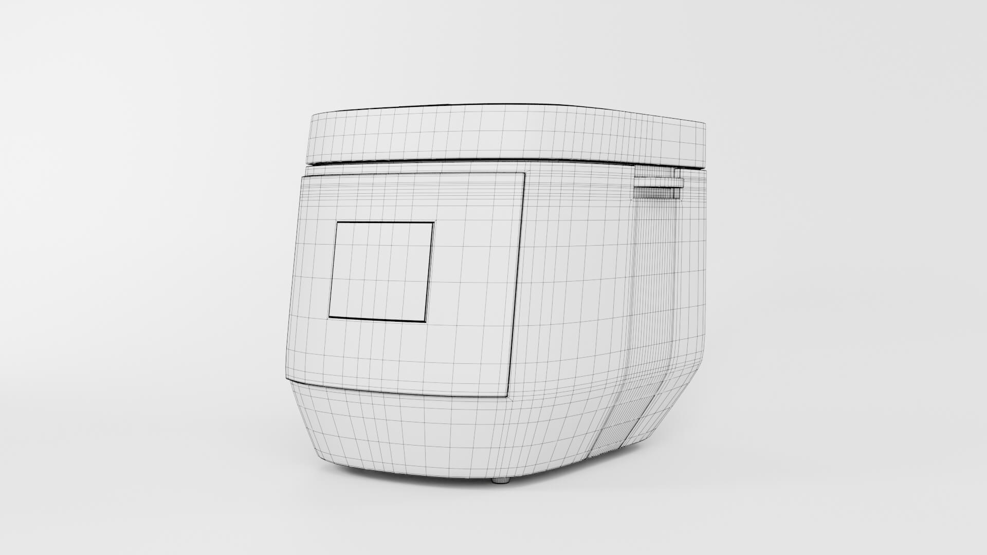Rice Cooker RH1 - 3D Model by Speedup