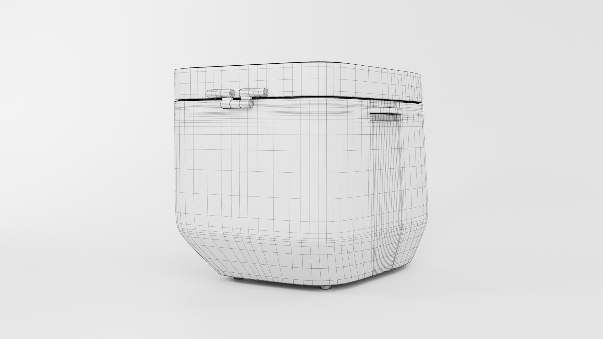 Rice Cooker RH1 - 3D Model by Speedup