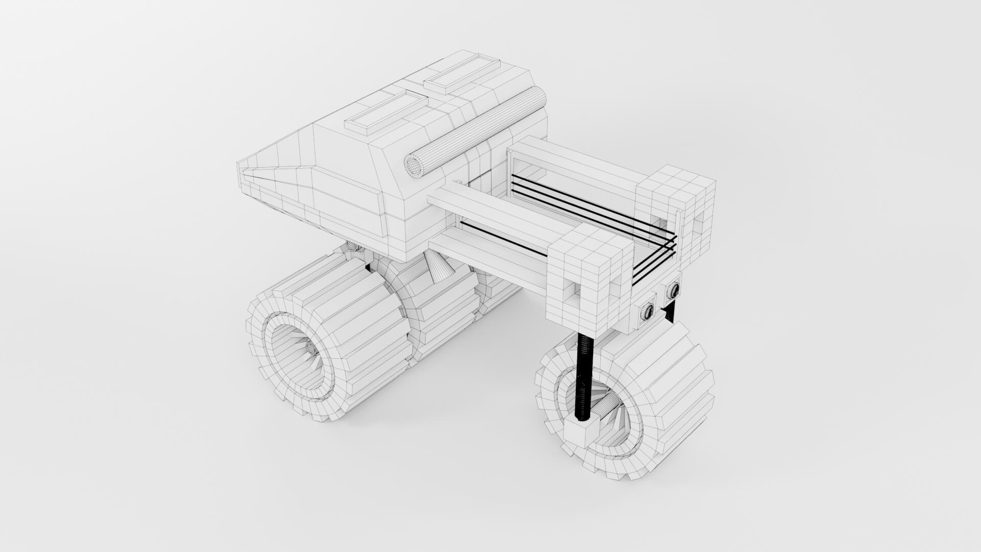 Rider Truck RH - 3D Model by Speedup