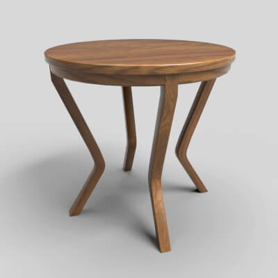 Round Table RH102 - 3D Model by Speedup