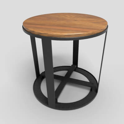 Round Table RH84 - 3D Model by Speedup