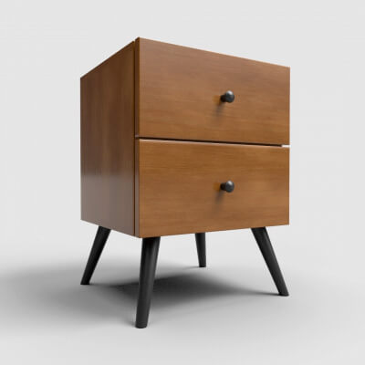 Mid Poly Models | Furniture | Side Tables | RenderHub