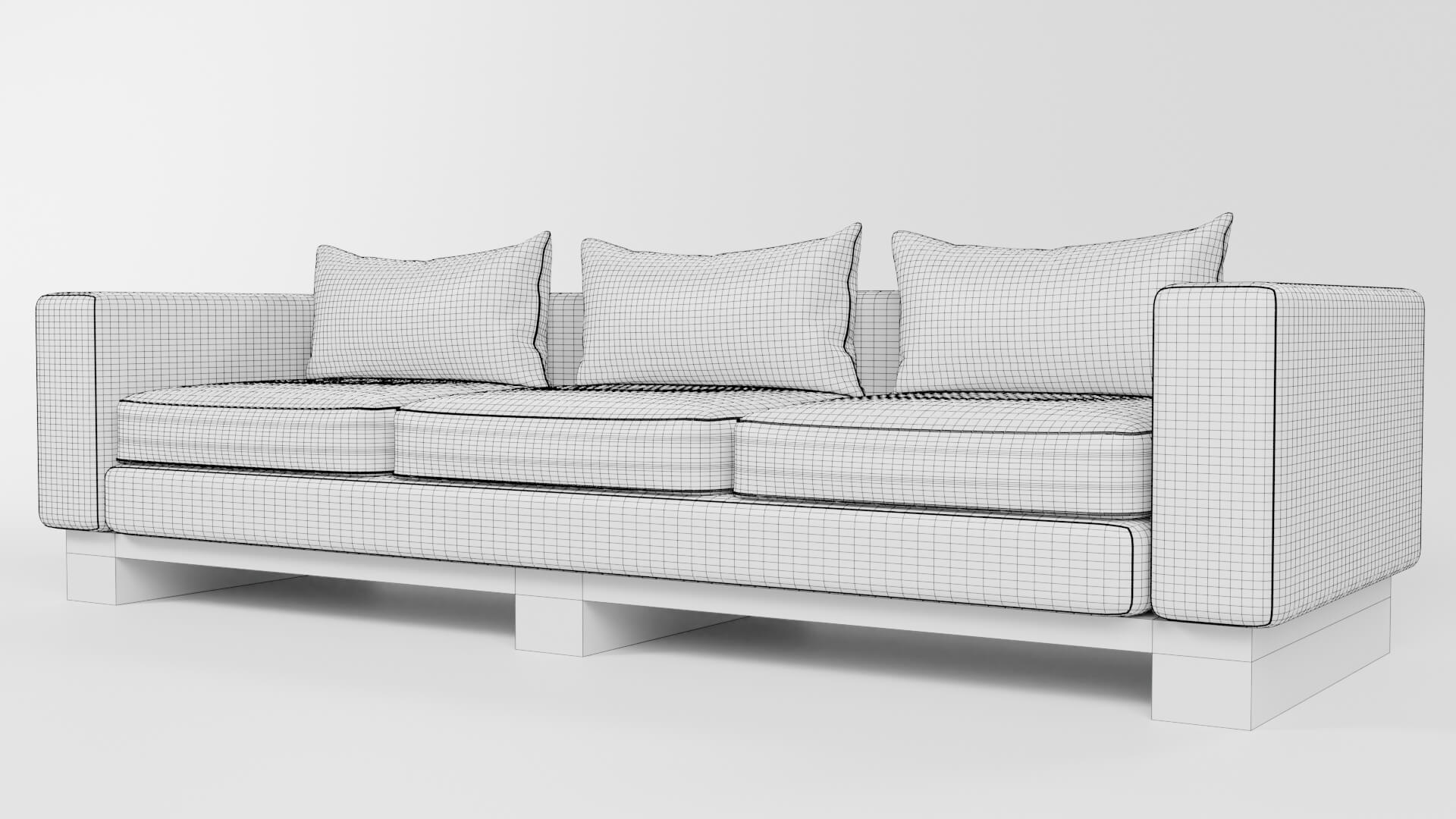 Sofa Design 3 - 3D Model by Speedup