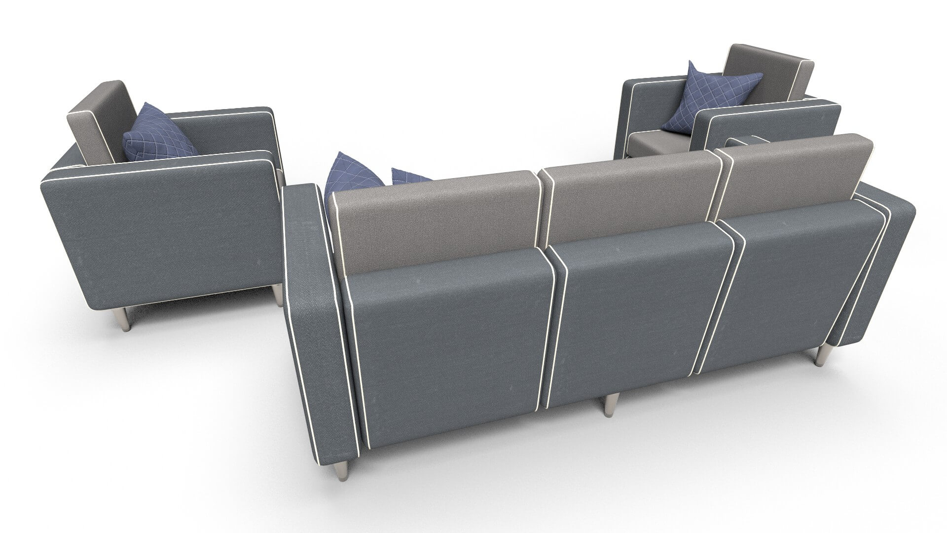 Sofa Design RH4 - 3D Model by Speedup