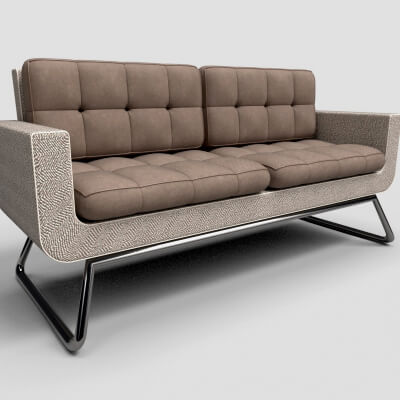 Sofa Design RH7 - 3D Model by Speedup