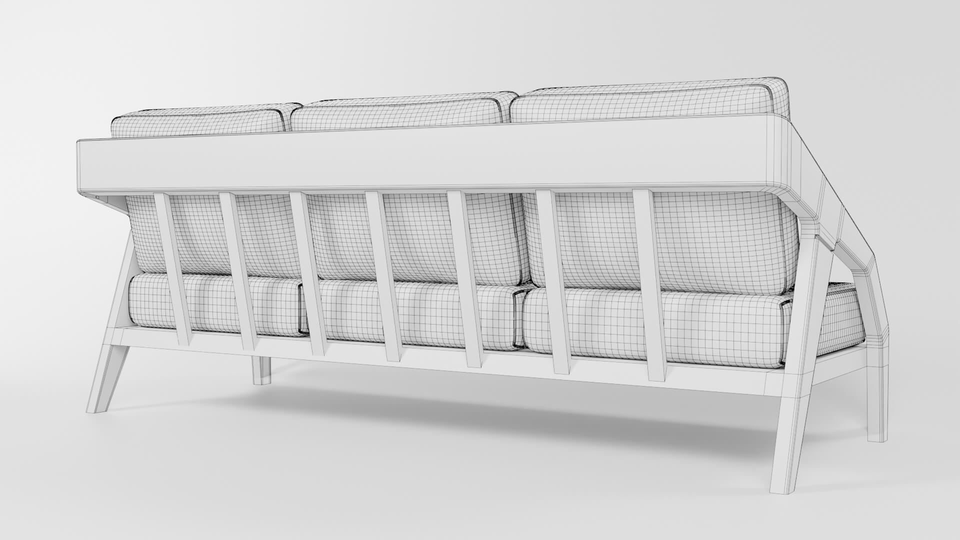 Sofa Design 9 - 3D Model by Speedup