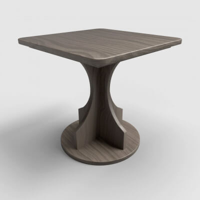 Square Table RH65 - 3D Model by Speedup